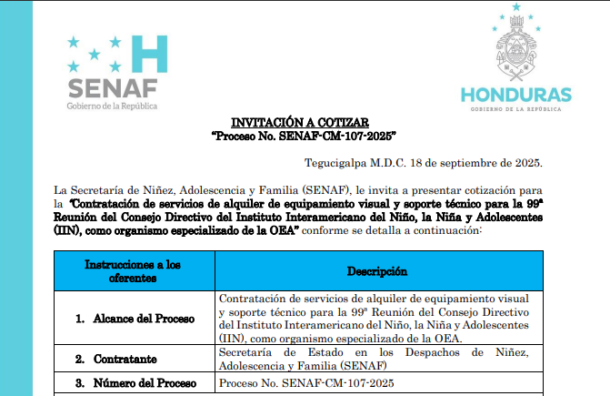 Secretaría de Niñez, Adolescencia y Familia (SENAF)